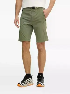LA SPORTIVA Logo-print Belted Shorts - Green