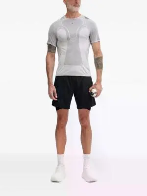 X-BIONIC Logo-patch Crewneck Short-sleeve T-shirt