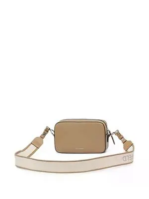 Karl Lagerfeld Logo-perforated Shoulder Bag