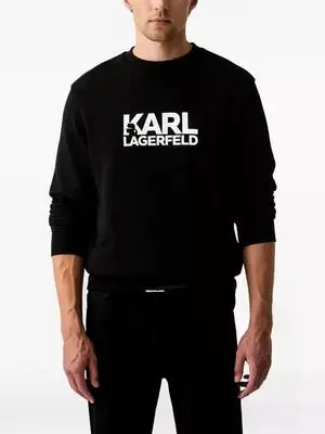 Karl Lagerfeld Logo-print Sweater - Black