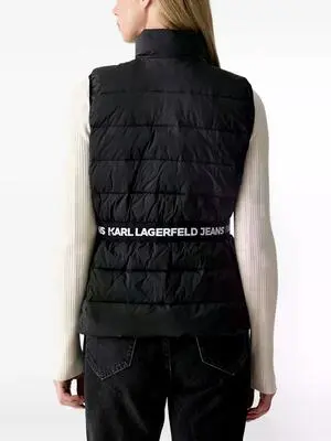 Karl Lagerfeld Quilted Logo Gilet