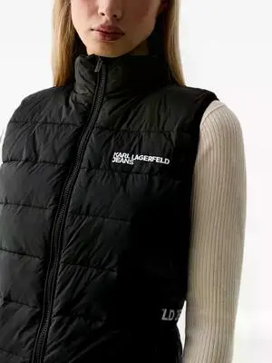Karl Lagerfeld Quilted Logo Gilet