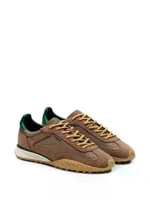 HOFF Bridge Mkii Suede-panelled Logo-print Sneakers