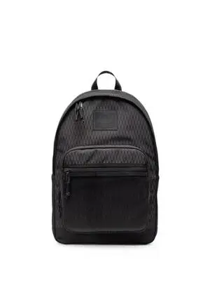 Herschel Supply Co. Kaine 28l Diamond-quilted Mesh-panel Backpack - Black