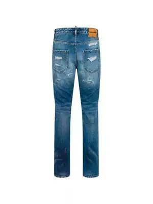 Dsquared2 Worker Wash Teddy Jeans