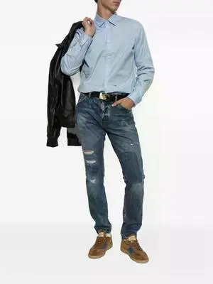 Dsquared2 Worker Wash Teddy Jeans
