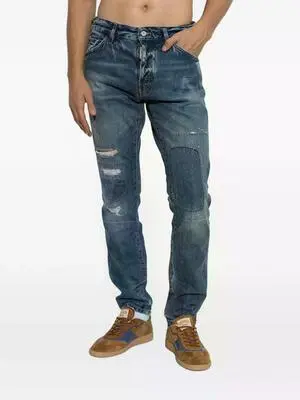 Dsquared2 Worker Wash Teddy Jeans