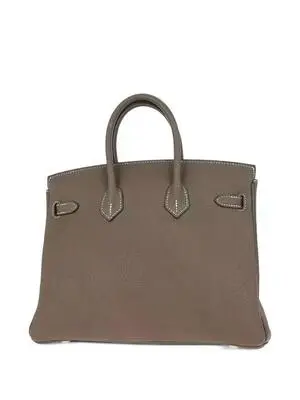 Hermès Birkin 25 Togo Leather Handbag - Neutrals