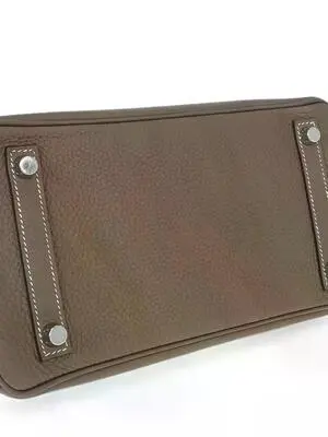 Hermès Birkin 25 Togo Leather Handbag - Neutrals