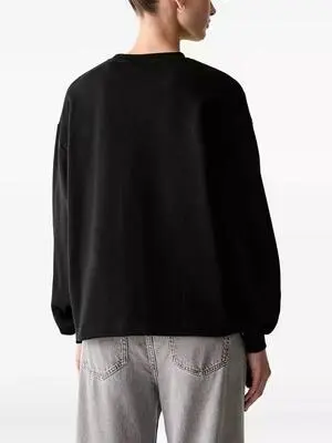 Karl Lagerfeld Logo Cotton Sweatshirt