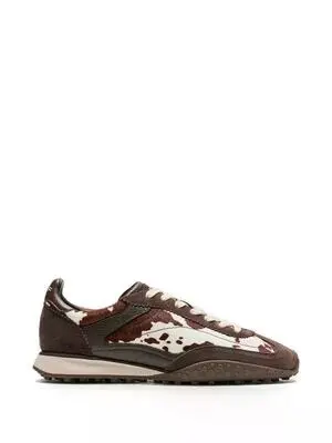 HOFF Animal-print Panelled Sneakers - Brown