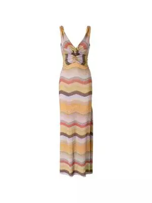 Missoni Zigzag-knit Cut-out Dress
