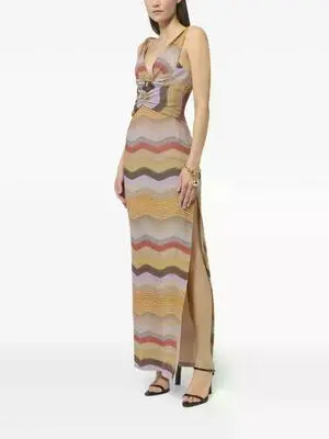 Missoni Zigzag-knit Cut-out Dress