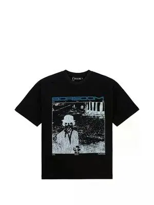 BOREDOM KILLS Graphic-print T-shirt - Black