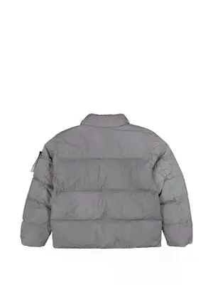 Stone Island Garment Dyed Crinkle Reps Ny Down Jacket With Wind Resistance
