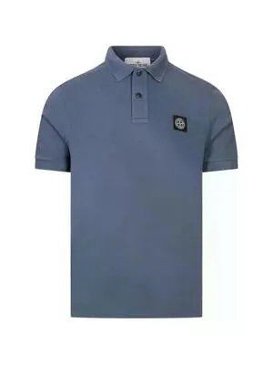 Stone Island Logo-patch Polo Shirt