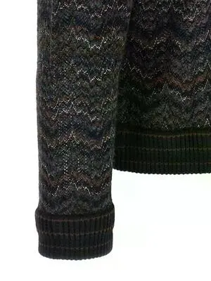 Missoni Zigzag-knit Polo Shirt