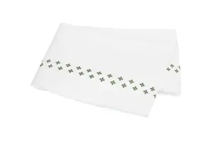 MATOUK Casablanca Flat Bed Sheet Clover