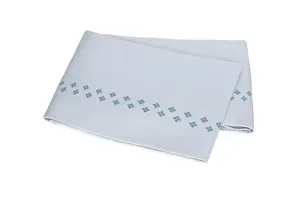 MATOUK Casablanca Flat Bed Sheet Sky/blue