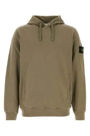 Stone Island Army Cotton Sweatshirt - Green