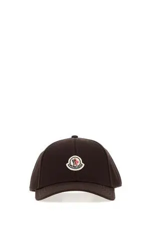 Moncler Chocolate Cotton Baseball Cap