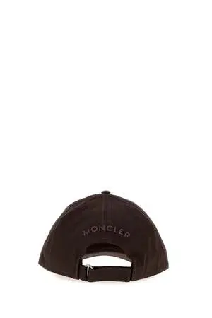 Moncler Chocolate Cotton Baseball Cap