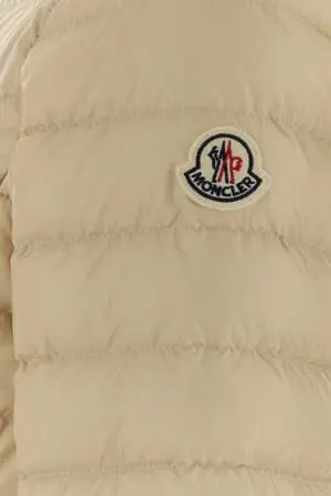 Moncler Sand Nylon Igelhood Down Jacket