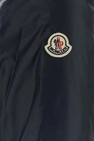 Moncler Navy Nylon Lanset Down Jacket