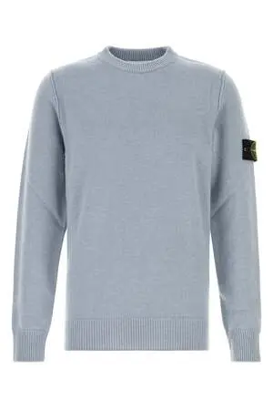 Stone Island Light Wool Blend Sweater - Blue