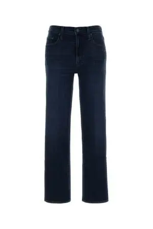 MOTHER Stretch Denim The Mid Rise Rumbler Jeans - Blue