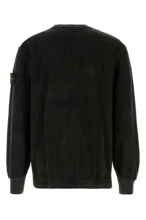 Stone Island Charcoal Corduroy Sweatshirt