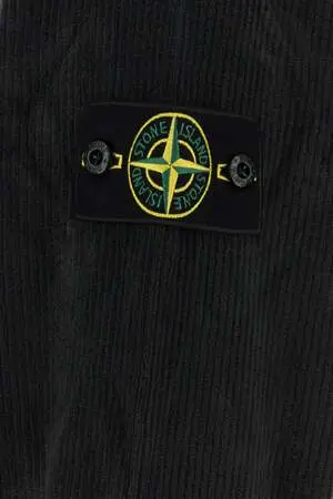 Stone Island Charcoal Corduroy Sweatshirt