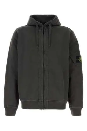Stone Island Dark Cotton Sweatshirt - Grey