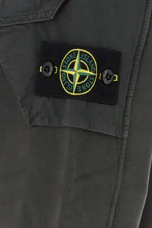 Stone Island Dark Cotton Sweatshirt