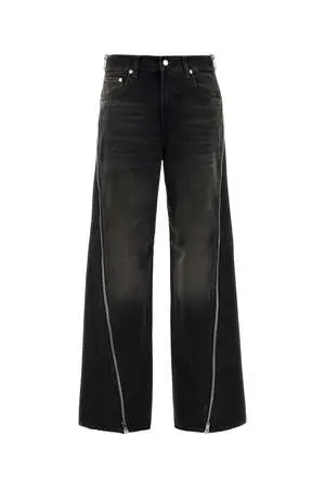 HAIKURE Denim Bonnie Wide-leg Jeans - Black