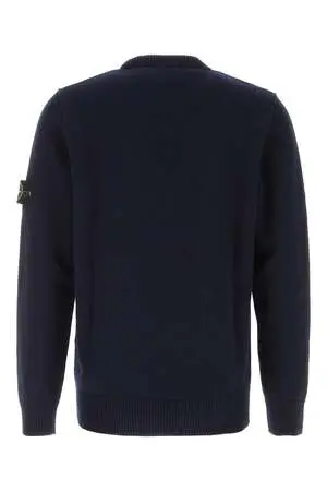 Stone Island Midnight Wool Blend Sweater