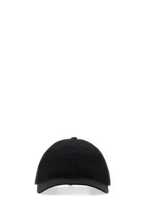 JW Anderson Gabardine Baseball Cap - Black