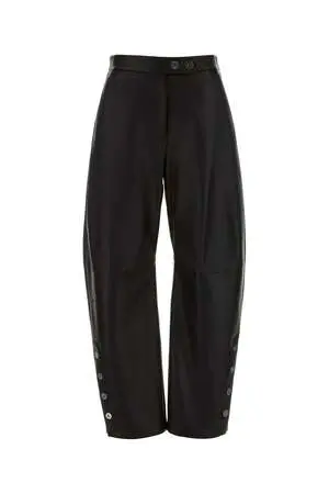 Sportmax Leather Cinepresa Pant - Black