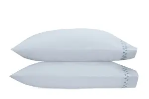 MATOUK Casablanca Pillowcase - Sky/blue
