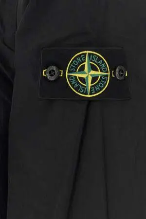 Stone Island Melange Cotton Blend Reversible Jacket