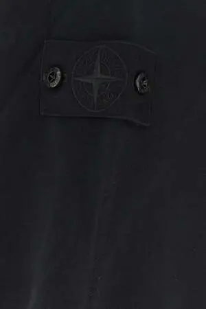 Stone Island Slate Stretch Cotton Sweatshirt