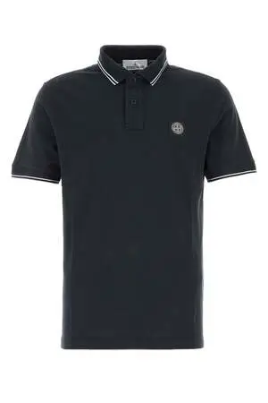 Stone Island Midnight Stretch Piquet Polo Shirt - Blue