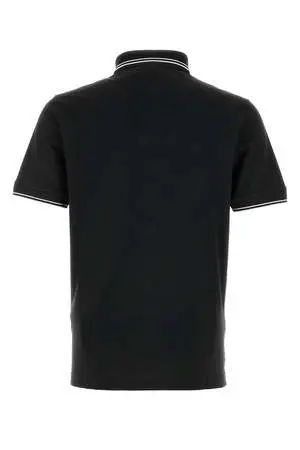 Stone Island Stretch Piquet Polo Shirt - Black