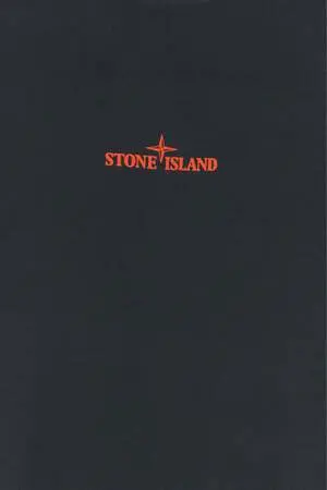 Stone Island Navy Cotton Sweatshirt
