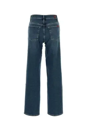 Seven For All Mankind Stretch Denim Stovepipe Jeans