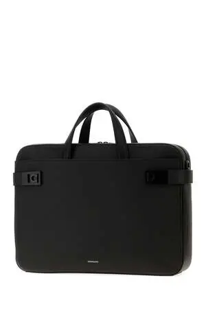 FERRAGAMO Leather Briefcase