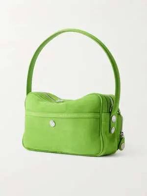 Acne Studios Camero Party Suede Shoulder Bag