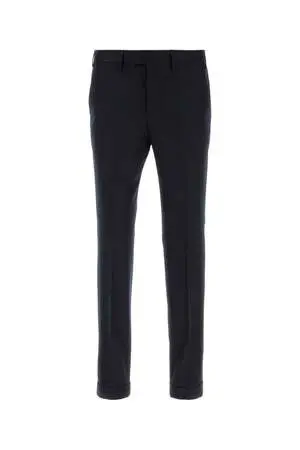 PT TORINO Midnight Stretch Wool Pant - Blue