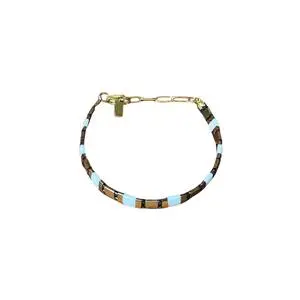 DESERT LOBBY Gold / White / Brown Crown - Gold/white/brown