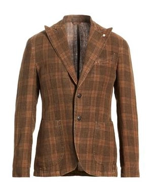 L.B.M. 1911 L. B.m. 1911 Blazer Size Linen - Brown